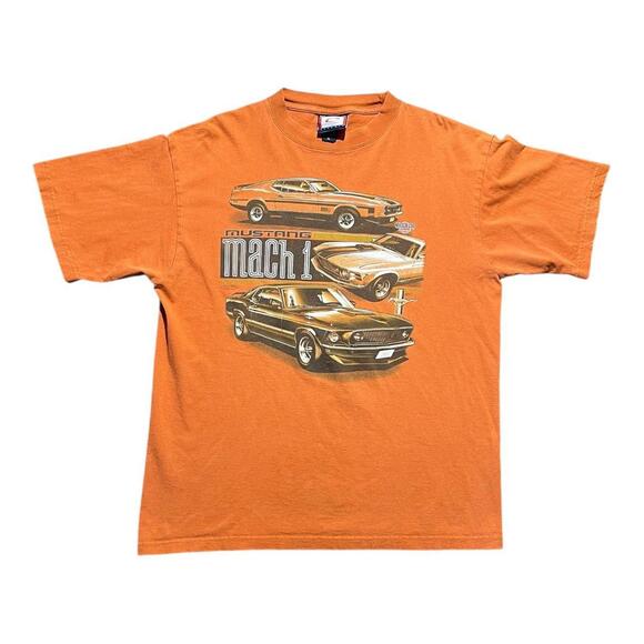 Shirts | Vintage Ford Mustang Mach 1 Muscle Car Short Sleeve Tshirt ...
